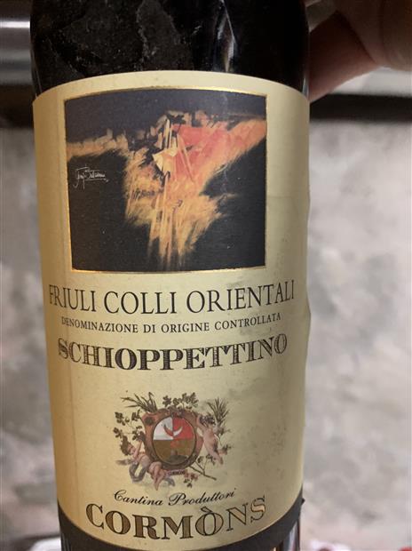 2013 Cormòns Friuli Colli Orientali Schioppettino, Italy, Friuli ...