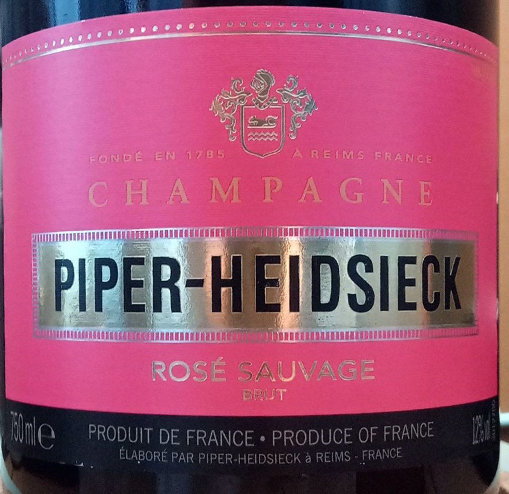 2018 Piper-Heidsieck Champagne Brut Rosé Sauvage, France, Champagne ...