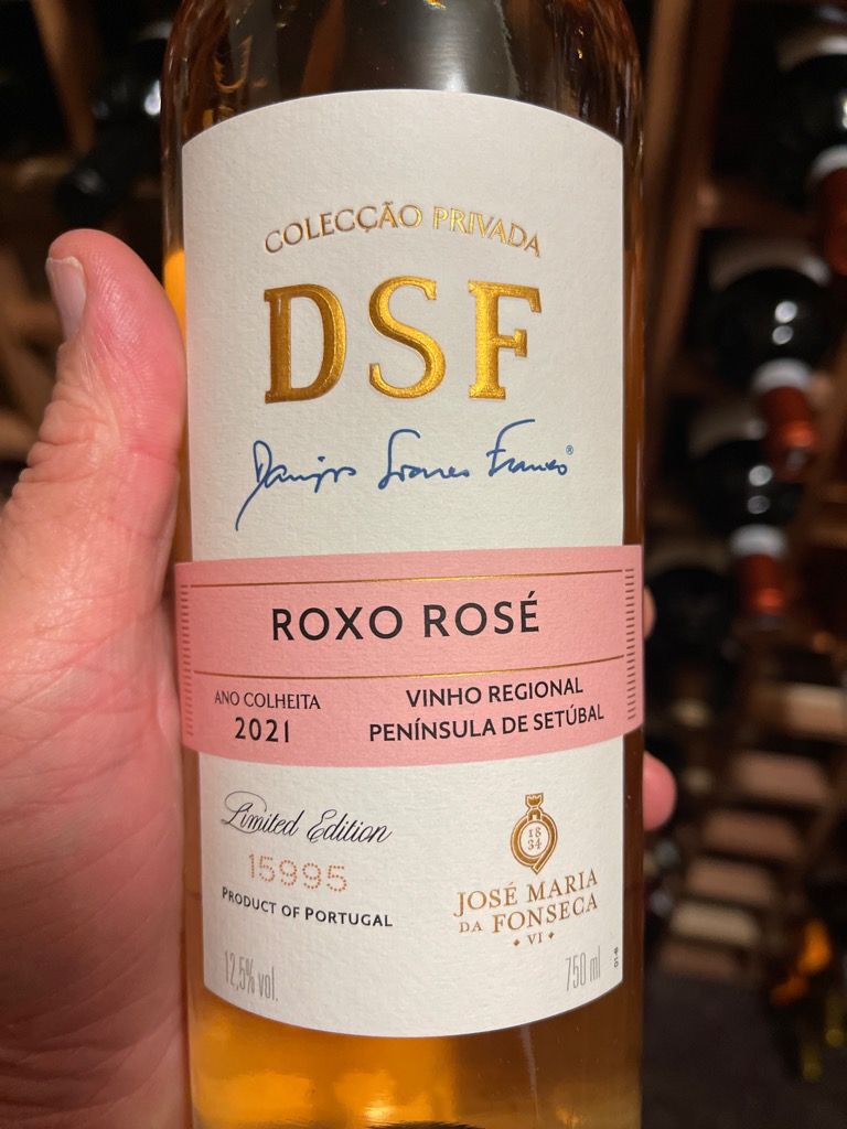 2021 José Maria da Fonseca Moscatel Roxo Rosé Colecção Privada Domingos ...