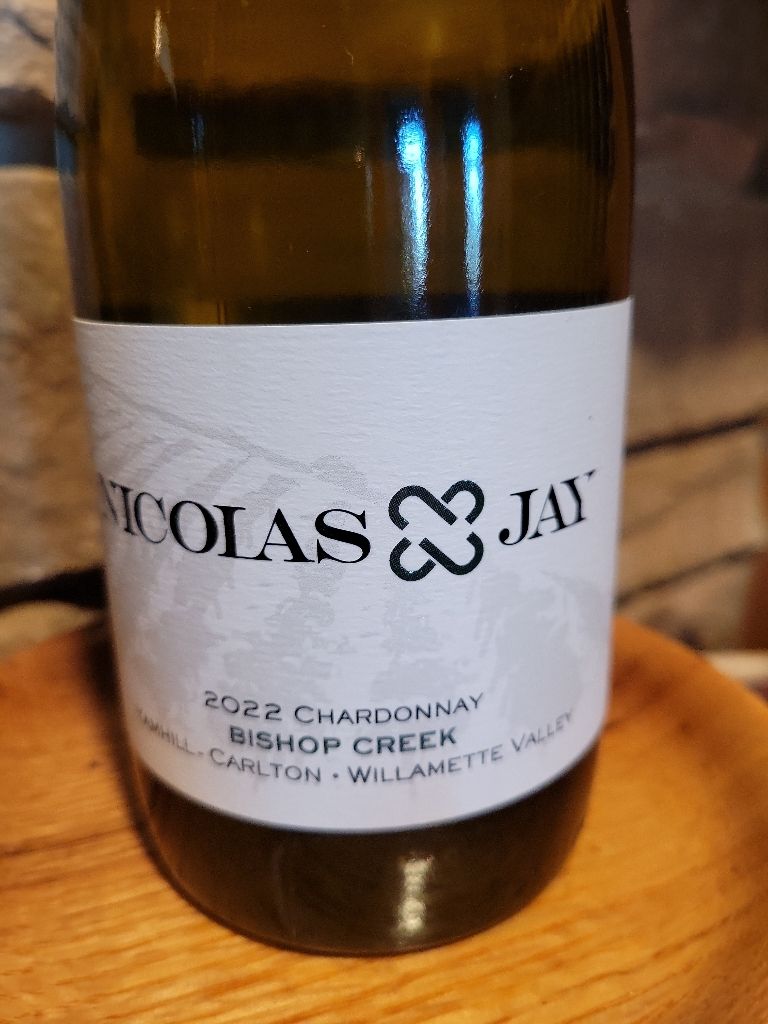2022 Domaine Nicolas-Jay Chardonnay Bishop Creek, USA, Oregon ...