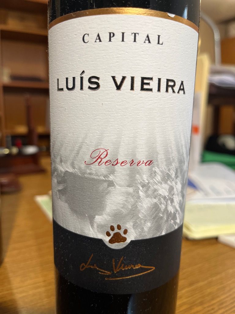 2020 Luis Vieira Montaria Reserva Capital, Portugal - CellarTracker