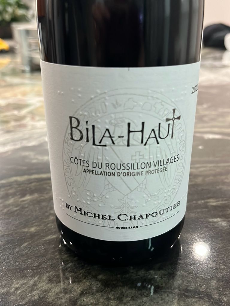 2021 M. Chapoutier Côtes du Roussillon Villages Domaine de Bila-Haut L ...