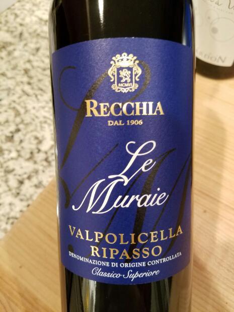 2012 Recchia Ripasso della Valpolicella Classico Superiore Le Muraie ...