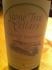2009 Stone Tree Cellars Cabernet Sauvignon, USA, California, Sonoma ...