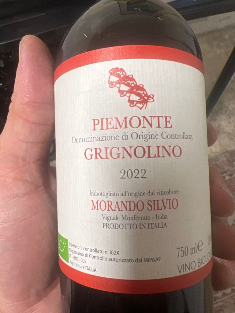 2024 Morando Silvio Piemonte Grignolino, Italy, Piedmont, Piemonte DOC ...