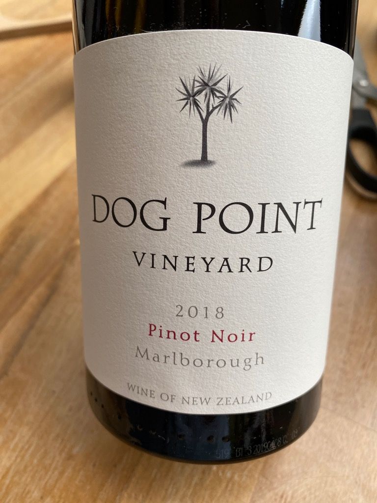 2018 Dog Point Vineyard Pinot Noir, New Zealand, South Island ...