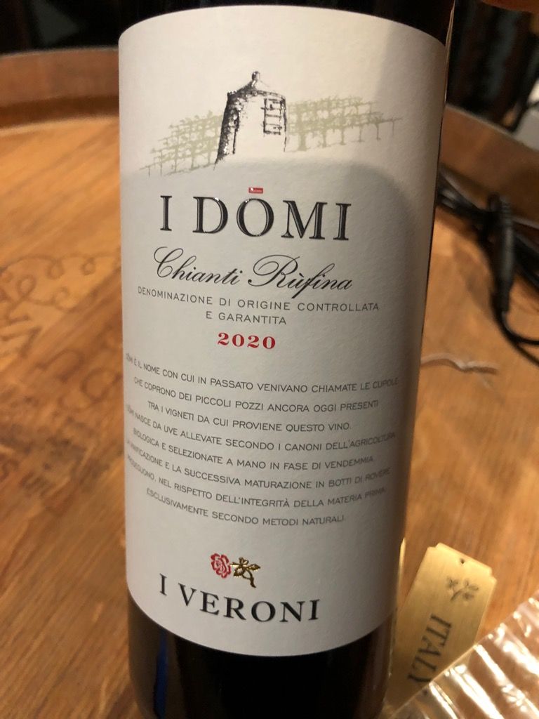 2020 I Veroni Chianti Rùfina I Dōmi, Italy, Tuscany, Chianti, Chianti ...