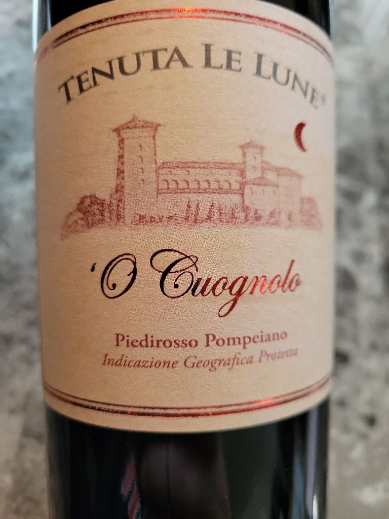 2023 Tenuta Le Lune Del Vesuvio Piedirosso O Cuognolo Pompeiano IGT ...