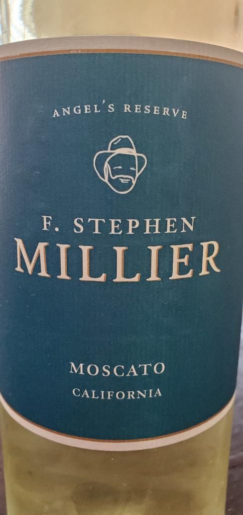 2019 F. Stephen Millier Moscato Angel's Reserve, USA, California ...