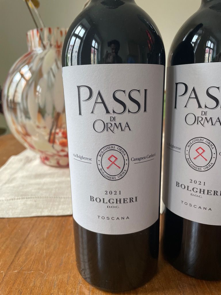 2021 Orma Bolgheri Passi di Orma, Italy, Tuscany, Bolgheri - CellarTracker