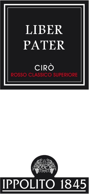2021 Ippolito Cirò Classico Superiore Liber Pater, Italy, Calabria ...