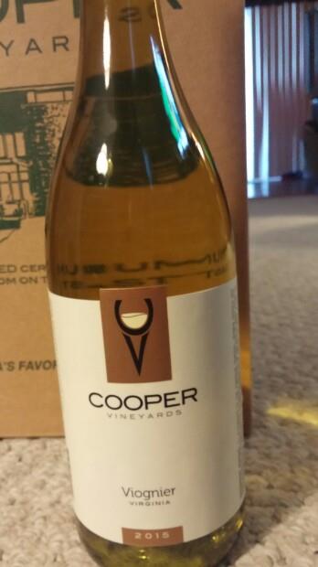 2020 Cooper Vineyards (Virginia) Viognier, USA, Virginia, Central ...