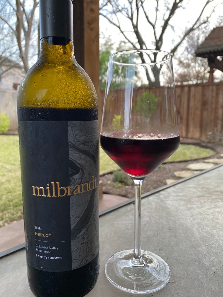 2018 Milbrandt Vineyards Merlot Family Grown, USA, Washington, Columbia ...
