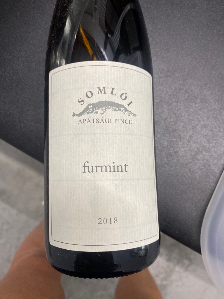 2018 Somlói Apátsági Pince Furmint Nagy-Somló, Hungary, Balaton, Nagy-Somló - CellarTracker