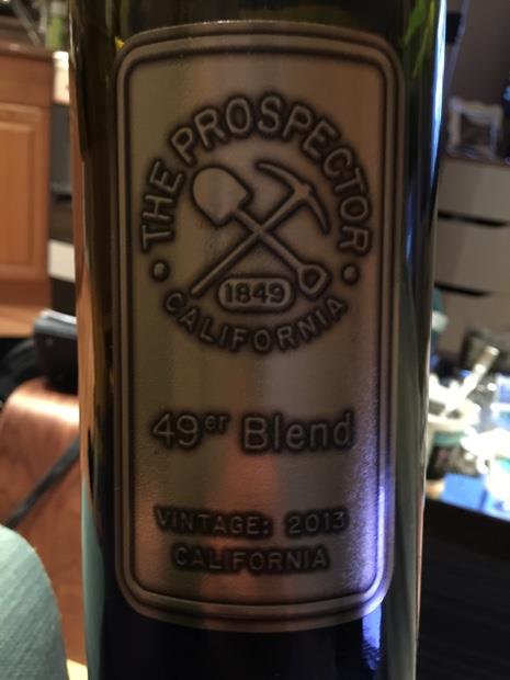 2013 The Prospector 49er Blend, USA, California - CellarTracker