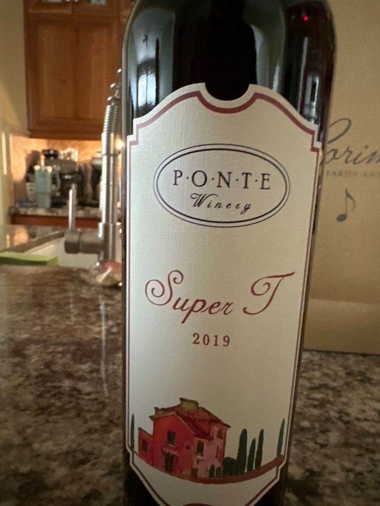 2021 Ponte Winery Super T Temecula Valley, USA, California, South Coast ...
