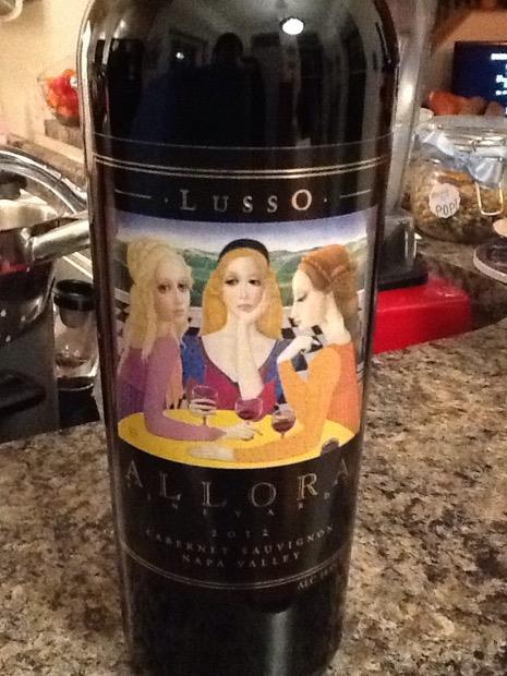 2012 Allora Vineyards Cabernet Sauvignon Lusso, USA, California, Napa ...