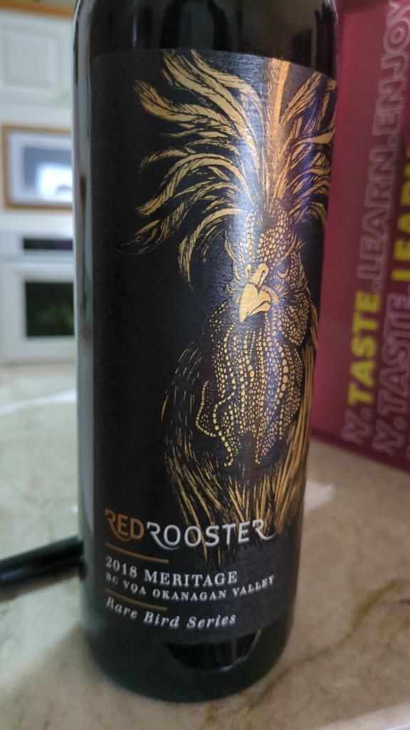 2018 Red Rooster Winery Meritage Rare Bird Series, Canada, British ...