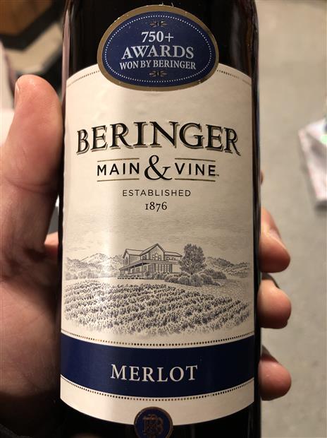 2008 Beringer Vineyards Merlot California, USA, California - CellarTracker