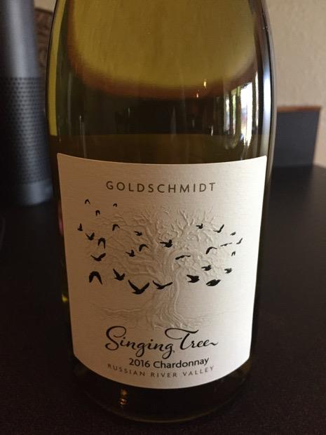 2016 Goldschmidt Vineyard Chardonnay Singing Tree, USA, California ...