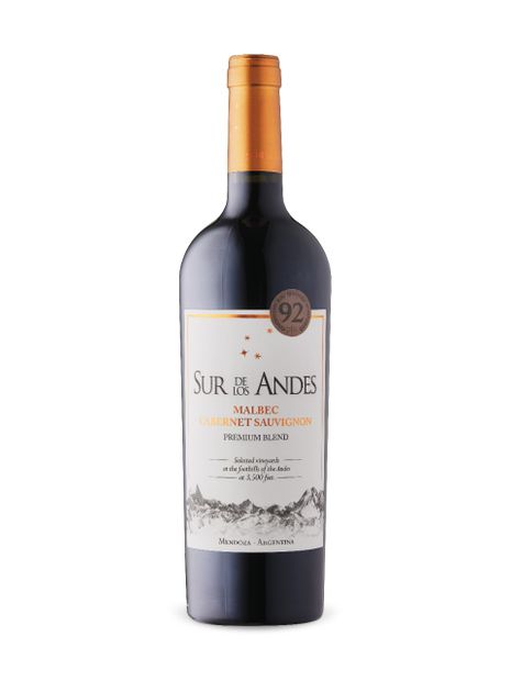 2014 Bodega Sur de los Andes Malbec-Cabernet Sauvignon Premium Blend ...