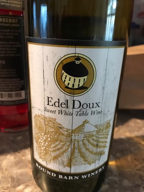 NV The Round Barn Winery Edel Doux, USA, Michigan, Lake Michigan Shore - CellarTracker