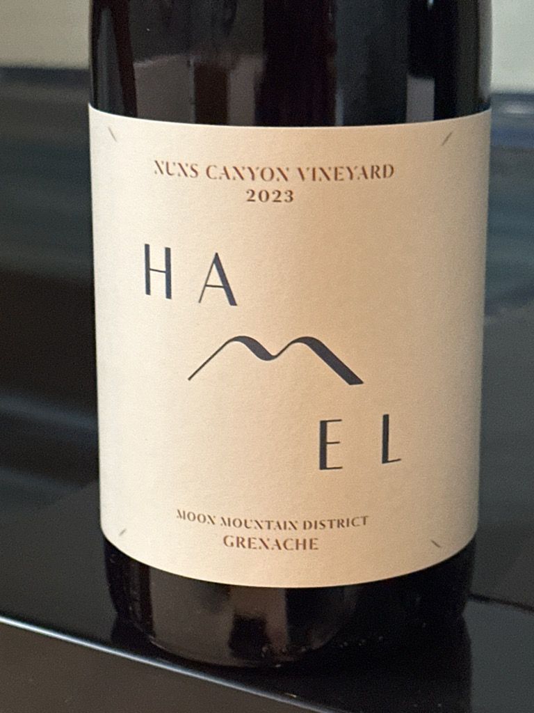 2023 Hamel Family Wines Grenache Nuns Canyon, USA, California, Sonoma ...