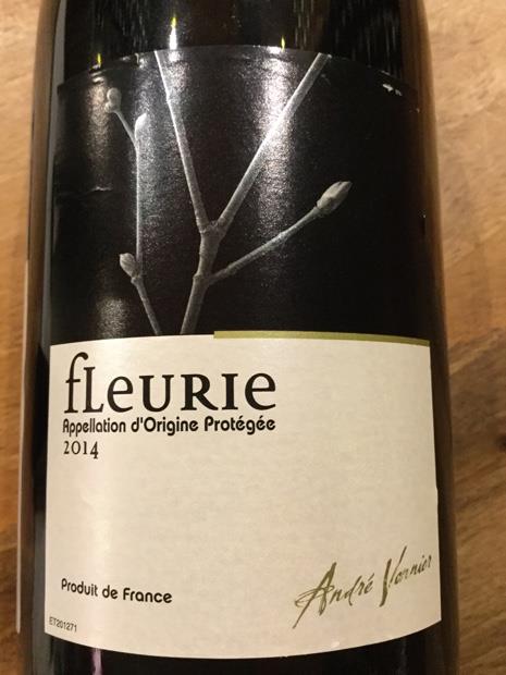 2018 André Vonnier Fleurie, France, Burgundy, Beaujolais, Fleurie ...