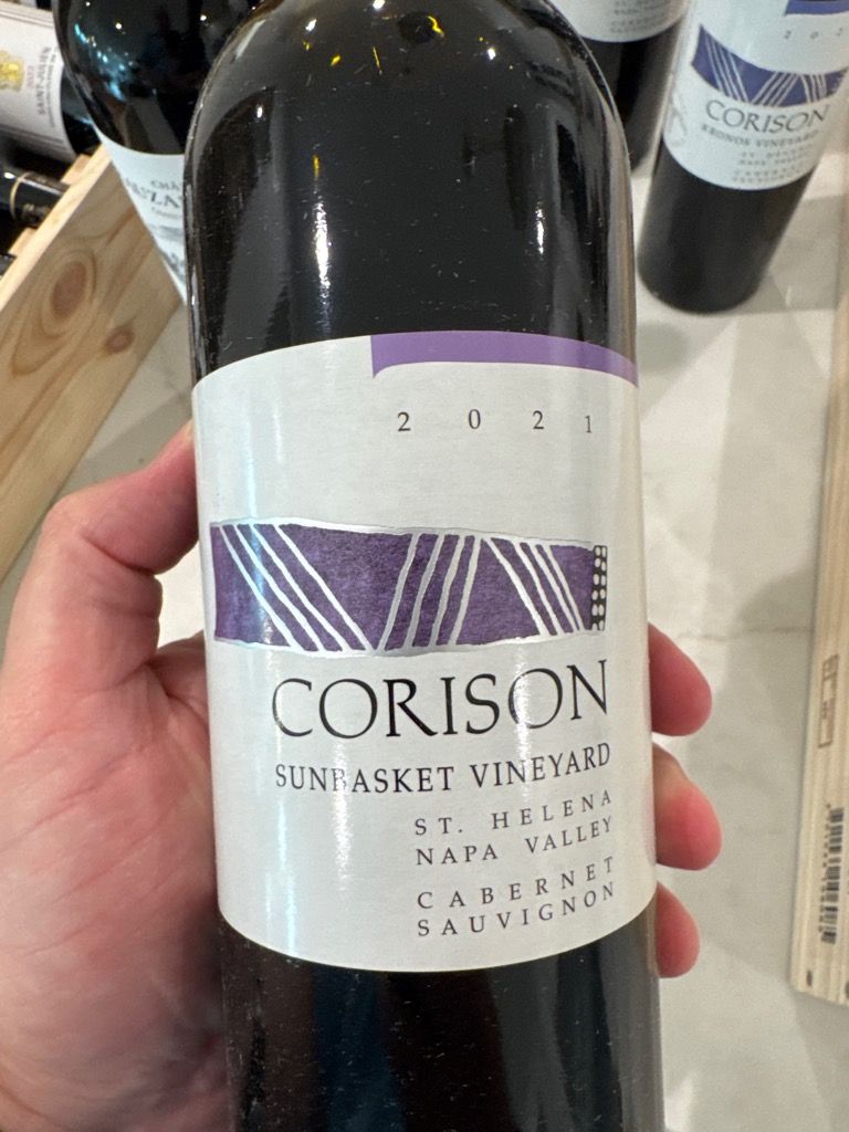 2021 Corison Cabernet Sauvignon Kronos Cordon, USA, California, Napa ...