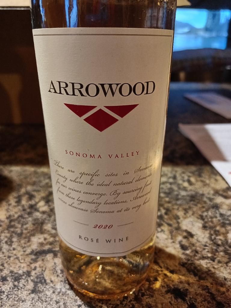 2021 Arrowood Rosé, USA, California, Sonoma County - CellarTracker