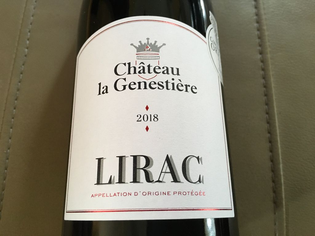 2021 Château La Genestière Lirac, France, Rhône, Southern Rhône, Lirac ...