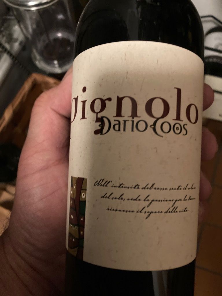 2018 Dario Coos Friuli Colli Orientali Pignolo, Italy, Friuli-Venezia ...