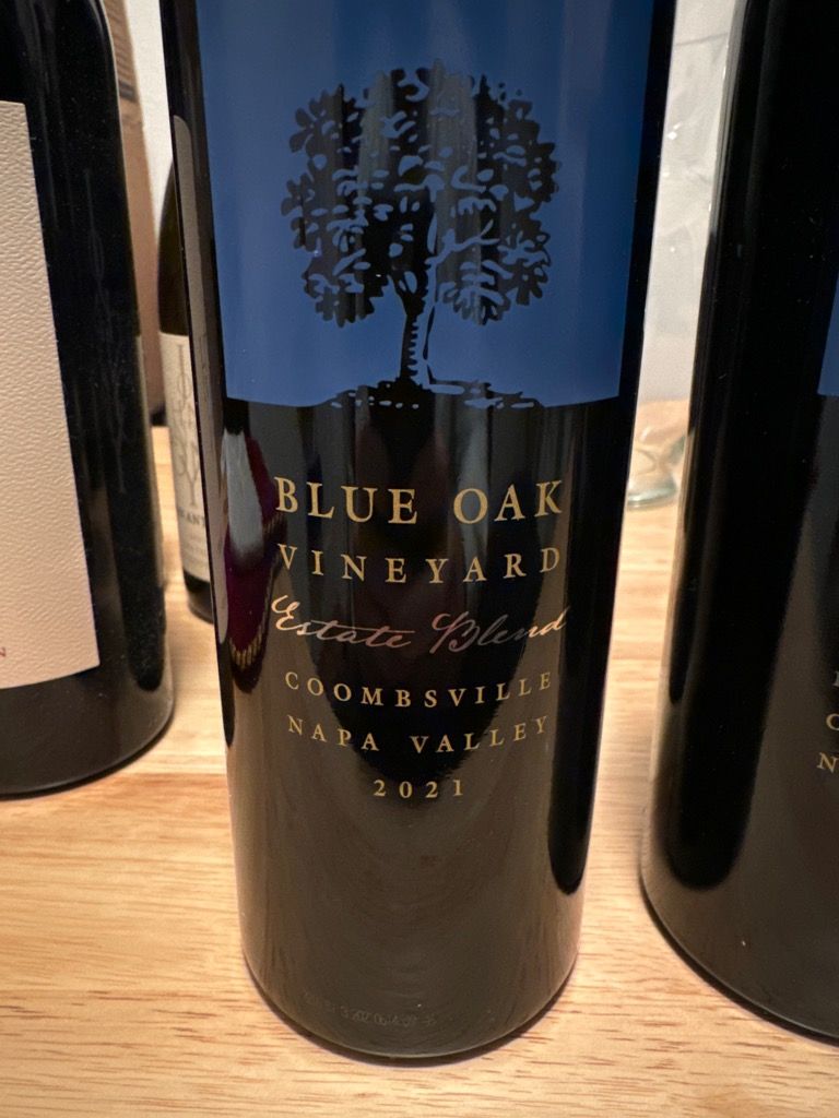 2021 Blue Oak Vineyard Estate Blend Blue Oak Vineyard, USA, California ...