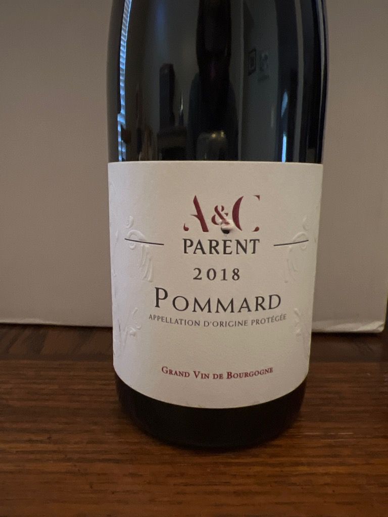 2019 Domaine Parent Pommard, France, Burgundy, Côte de Beaune, Pommard ...