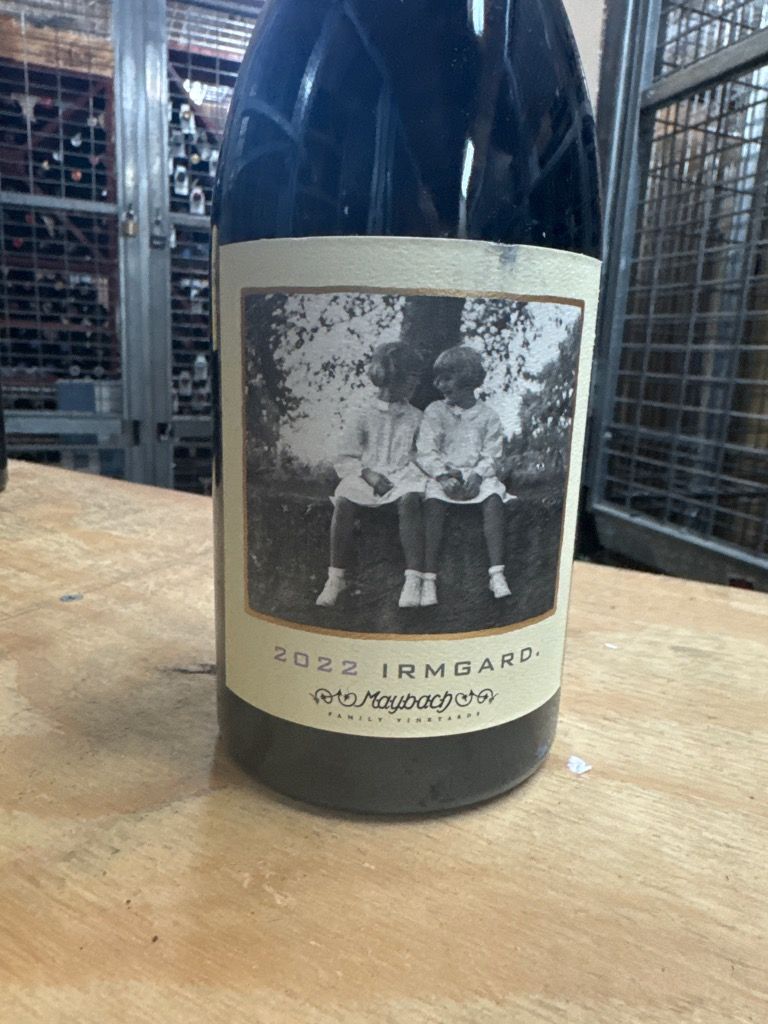 2022 Maybach Family Vineyards Pinot Noir Irmgard, USA, California ...