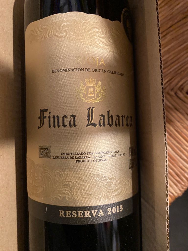 2013 Finca Labarca Rioja Reserva, Spain, La Rioja, La Rioja Alavesa ...