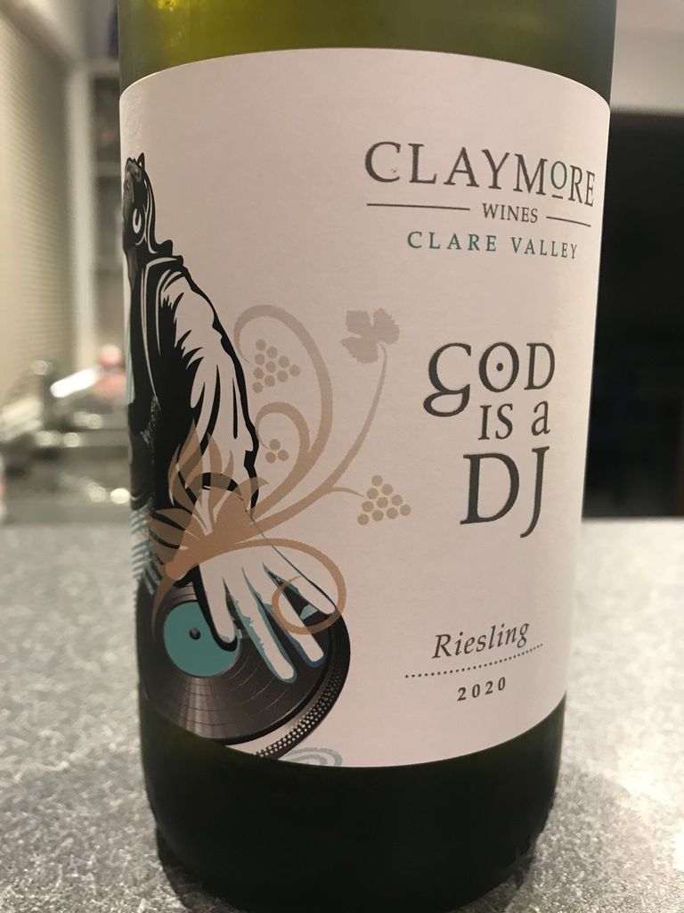 2021 Claymore Wines Riesling God is a DJ, Australia, South Australia ...