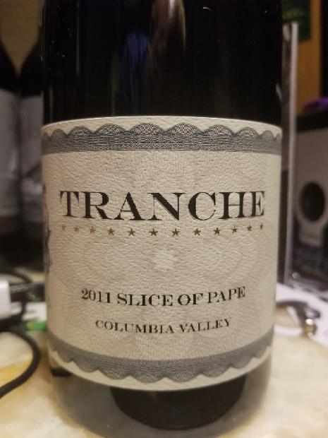 2010 Tranche Cellars Slice of Pape, USA, Washington, Columbia Valley ...
