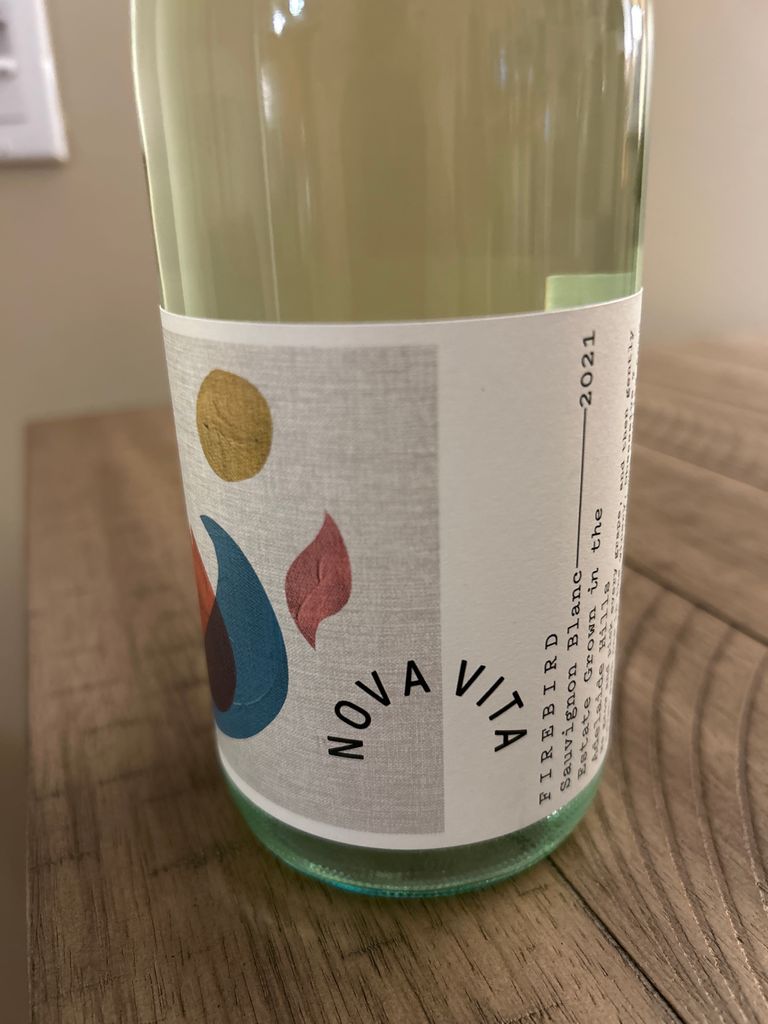 2021 Nova Vita Sauvignon Blanc Firebird, Australia, South Australia ...