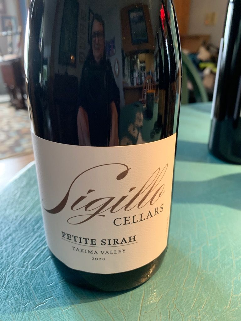 2020 Sigillo Cellars Petite Sirah, USA, Washington, Columbia Valley ...