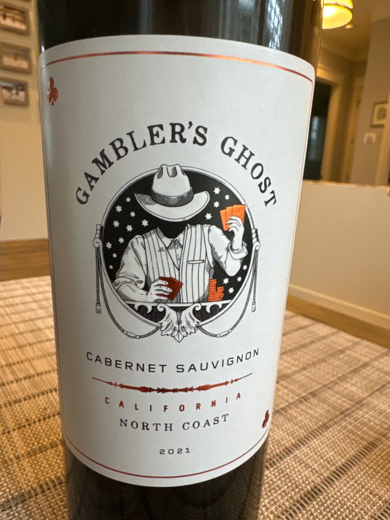 2021 Gambler's Ghost Cabernet Sauvignon, USA, California, North Coast ...