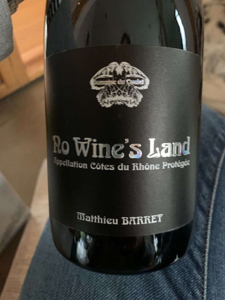 2020 Domaine du Coulet (Matthieu Barret) Côtes du Rhône No Wine's Land ...