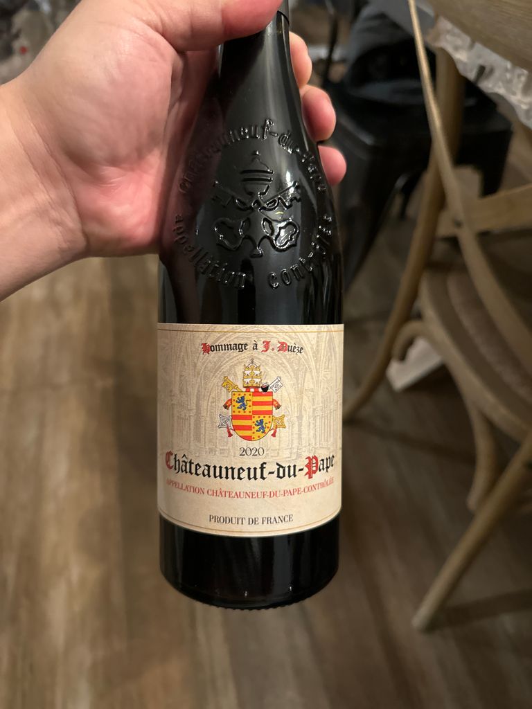 2020 Gaillard family Châteauneuf-du-Pape Hommage à J. Duèze, France ...