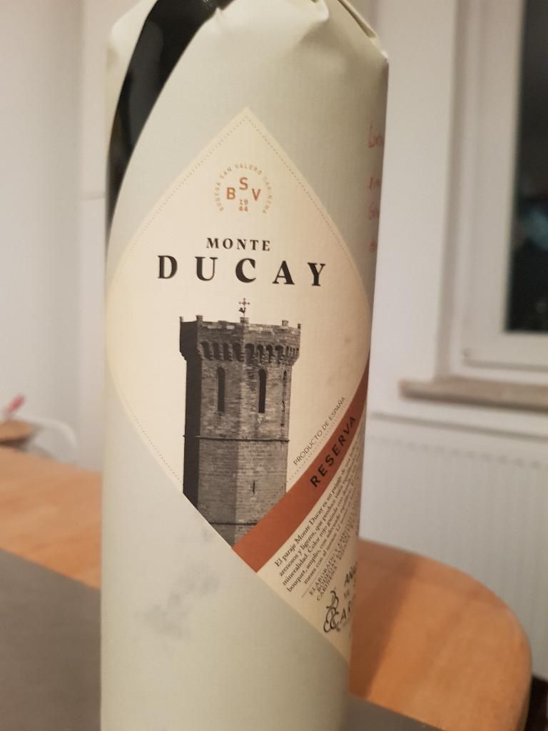 2017 Monte Ducay Cariñena Reserva, Spain, Aragón, Cariñena - CellarTracker