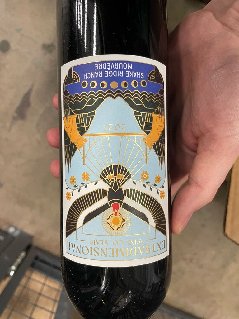 2023 Extradimensional Wine Co. Yeah! Mourvèdre Shake Ridge Ranch, USA, California, Sierra ...