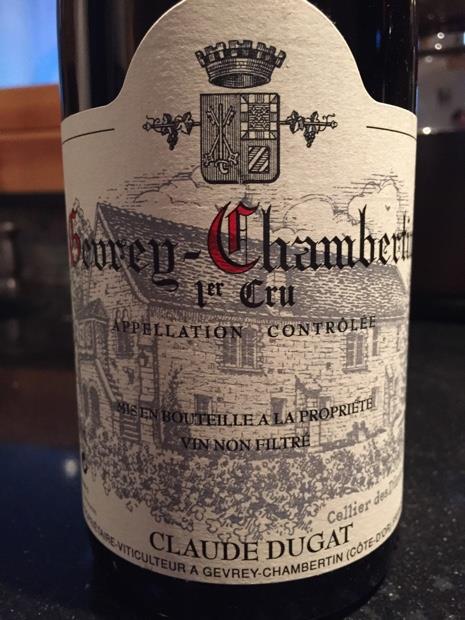2005 Claude Dugat Gevrey-Chambertin 1er Cru, France, Burgundy, Côte de ...