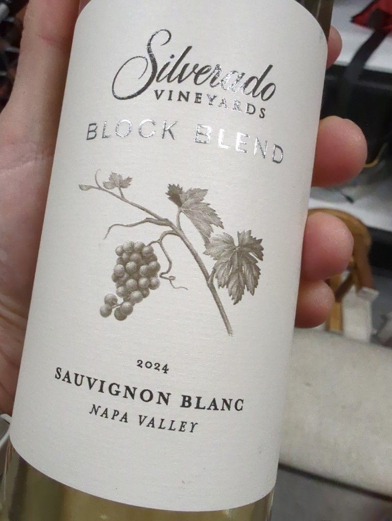 2024 Silverado Vineyards Sauvignon Blanc Block Blend, USA, California ...