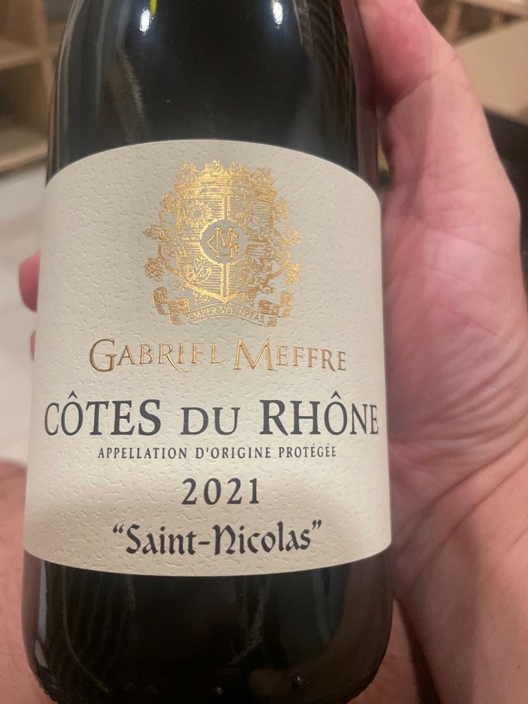 2024 Gabriel Meffre Côtes du Rhône Saint Nicolas, France, Rhône ...