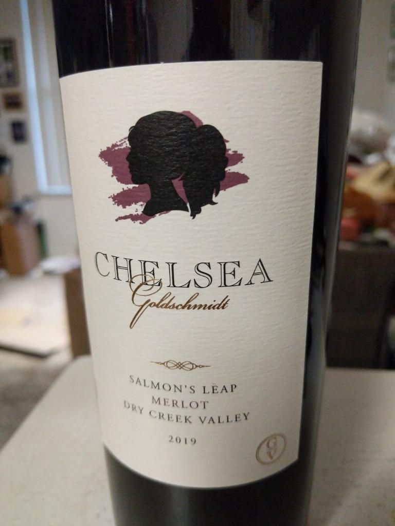 2020 Goldschmidt Vineyard Merlot Chelsea Goldschmidt Salmon's Leap Dry ...