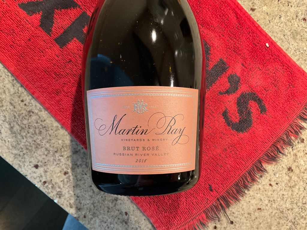 2018 Martin Ray Sparkling Rosé, USA, California, Sonoma County, Russian ...